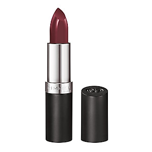 Rimmel Lasting Finish Lipstick - Up to 8 Hours of Intense Lip Color with Color Protect Technology and Exclusive Black Diamond Complex - 124 Bordeaux, .14oz