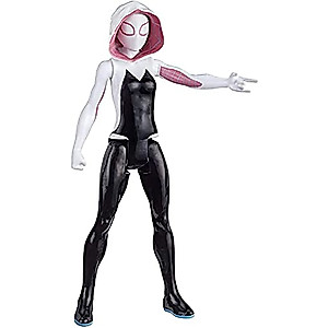 TOGETIC Marvel Spider-Man: Into The Spider-Verse Titan Series Gwen Action Figure 12 Inches