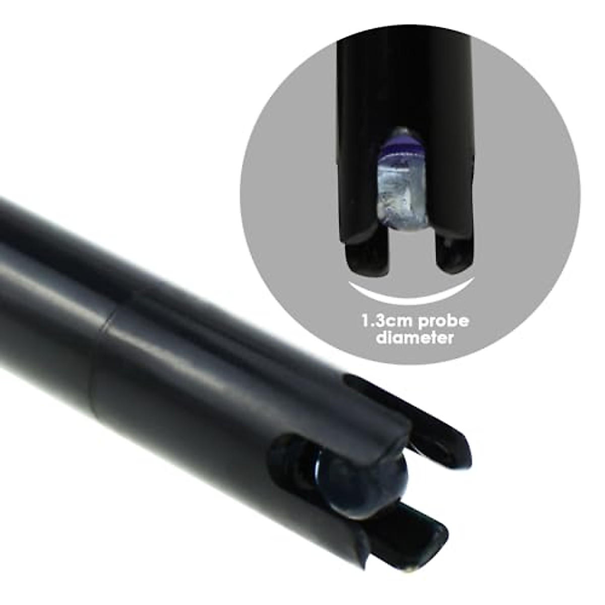 Long Body pH Electrode with BNC Socket Probe 300cm Cable 0-14pH for pH Meter, pH Controller pH Device Economical Sensor