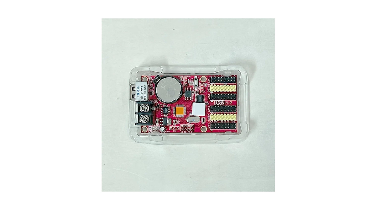 HD-U62 Monochrome LED Digital Signage HBU08 HUB12 USB Port Control Card ...