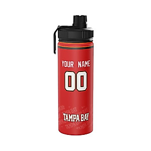 ANTKING Tampa Tumbler Travel Mug Coffee Cup Custom Name Number for Men Gifts Women Youth