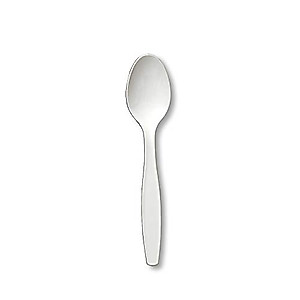 Creative Converting White Premium Plastic Spoons Party Supplies