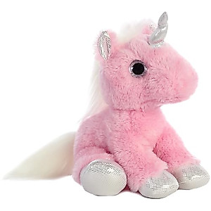 Aurora® Enchanting Sparkle Tales™ Blossom Unicorn Stuffed Animal - Magical Adventures - Endless Play - Pink 12 Inches