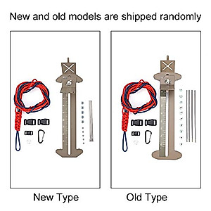 Weojeviy Paracord Bracelet Kit and Jig Set, Adjustable Steel Frame with Hanks Free Buckles