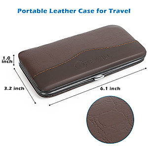 Corewill Nail Clippers Kit, Personal Manicure and Pedicure Set for Travel and Grooming 12 in 1