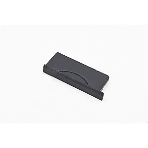 Dust Proof Cover Card Slot Cover Cap Dust Plug Case for NDSL NDS Lite (Black-1)