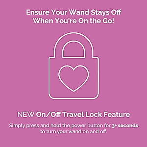 Ava Vibrator Wand Sex Toys [Clit Stimulator Vibrators] Vibrator for Woman | Sex Toy | 4+ Hr Battery | Gifts for Women | 20 Patterns & 8 Speeds of Pleasure | Quiet Adult Sex Toys -Standard - Hot Pink