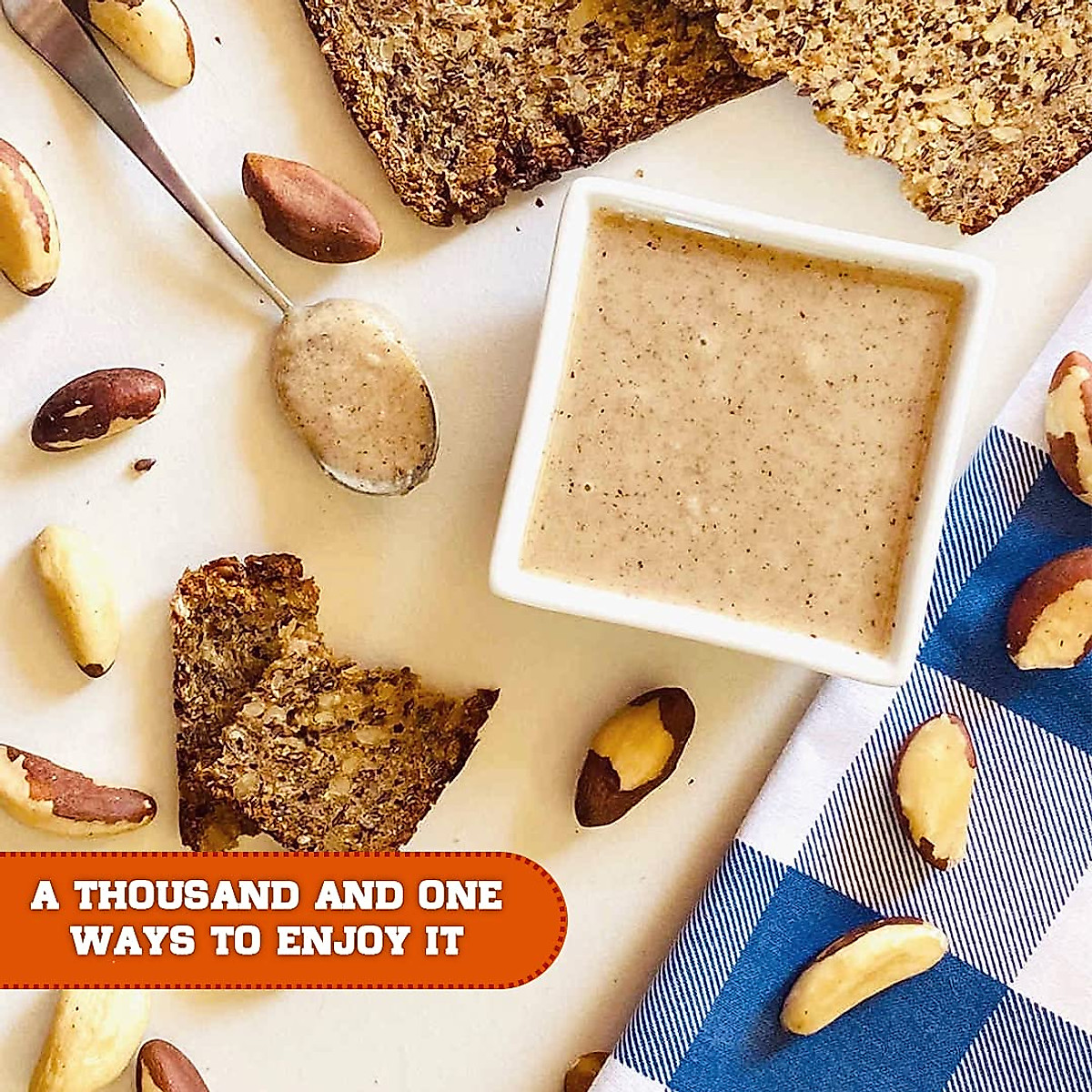 Brazil nuts, "Crispy n' Fresh" Raw Shelled Whole FANCY Grade, Brazil Origin, KETO, Vegan, Non-GMO And Natural, Superior, Packed in a 5 lbs. (80 oz.) Resealable pouch bag by Presto Sales LLC