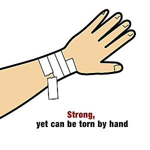 Ace Brand Sports Tape, Black, 1.5 Inch X 10 Yard, 18.10 Pound, 289.6 Ounce (Pack of 18)