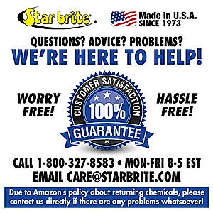 STAR BRITE Concentrated Boat Wash - Biodegradable, Phosphate-Free, Heavy-Duty Boat Soap for All Marine Surfaces - 16 Ounce (080416)