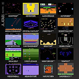 Evercade Premium Pack Includes 3 Cartridges Collections: Atari Volume 1, Interplay Volume 1 and Dataeast Volume 1 - Electronic Games