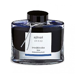 Pilot Iroshizuku Fountain Pen Ink - 50 ml Bottle - Ajisai Hydrangea (Purple Blue) (japan import)