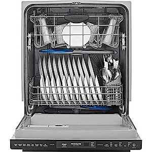 Frigidaire FGIP2468UD 24" Inch Energy Star Rated Built In Fully Integrated Dishwasher (Black Stainless Steel)