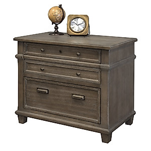 Martin Furniture Lateral File, Weathered Dove
