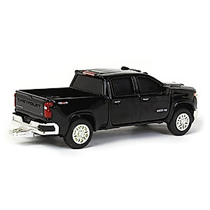 Truck 1/64 2020 Chevy Silverado LTZ, Black, Collect N Play by ERTL 47167-1