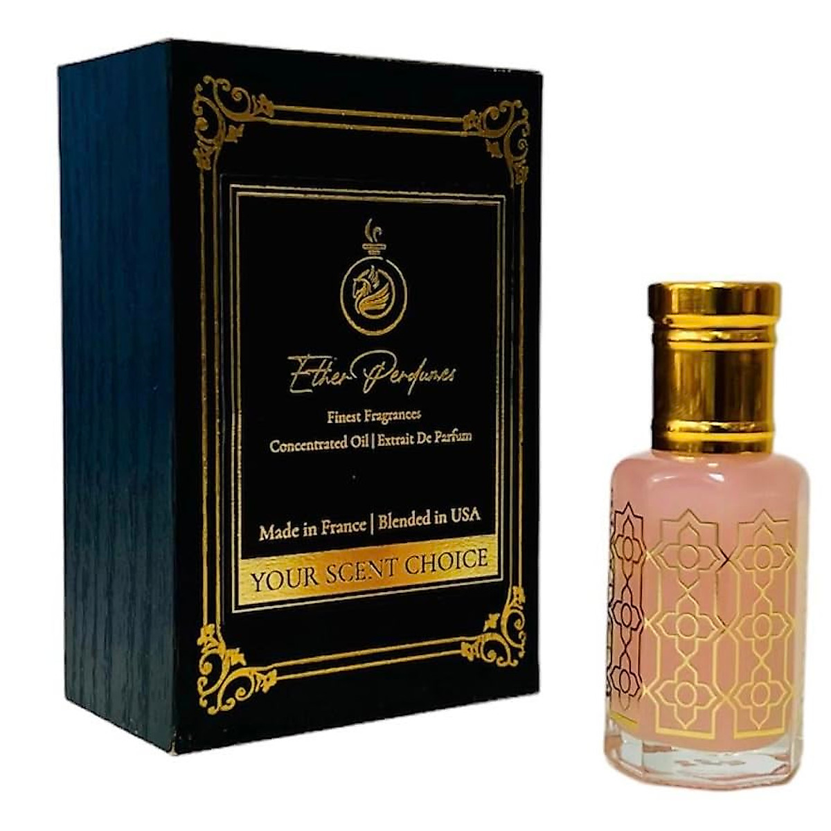PINK MUSK (Pink Tahara) 12mL - Alcohol Free Arabian Body Oil Perfume with Glass Dapper