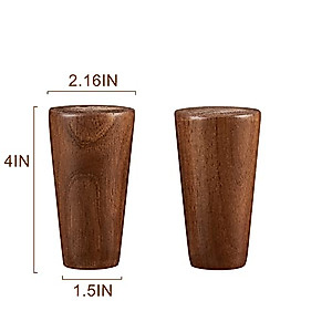 YEVONNIE Furniture Legs Sofa Legs Replacement Wood 4 inch for Sofa, Dresser, Armchair, Cabinet, Couch Pack of 4 (4 INCH)