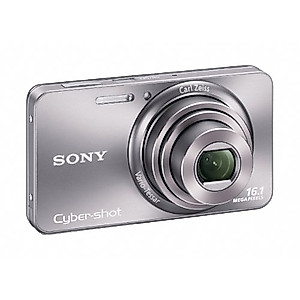 Sony Cyber-Shot DSC-W570 16.1 MP Digital Still Camera with Carl Zeiss Vario-Tessar 5x Wide-Angle Optical Zoom Lens and 2.7-inch LCD (Silver) (OLD MODEL)