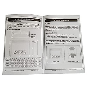 33 inch Low Western Electric Fireplace Insert, Heater, Recessed Mounted with Fire Crackling Sound, Remote Control, 750/1500W, Black