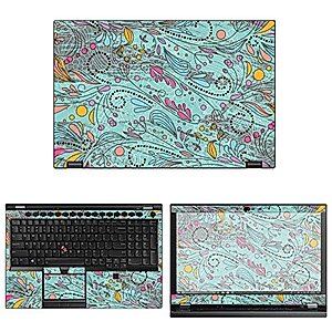 Decalrus - Protective Decal Skin Sticker for Lenovo ThinkPad P53 (15.6" Screen) case Cover wrap LEthnkpd15_P53-219