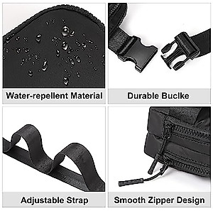 CLUCI Small Belt Bag for Women, Crossbody Everywhere Waist Packs Trendy, Women's Fanny Pack with Adjustable Strap