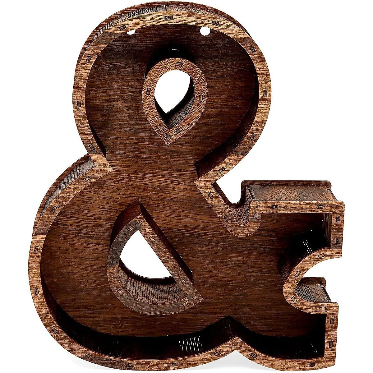 Wine Cork Holder, Ampersand Monogram Wall Mount (10 x 2.5 x 11.75 In)