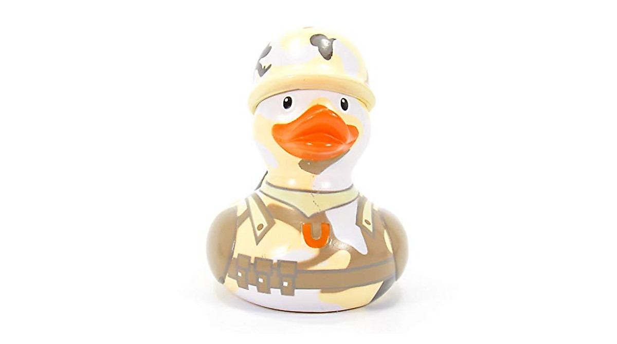 Collectible GI Rubber Duck by Bud Ducks - Unique Gift