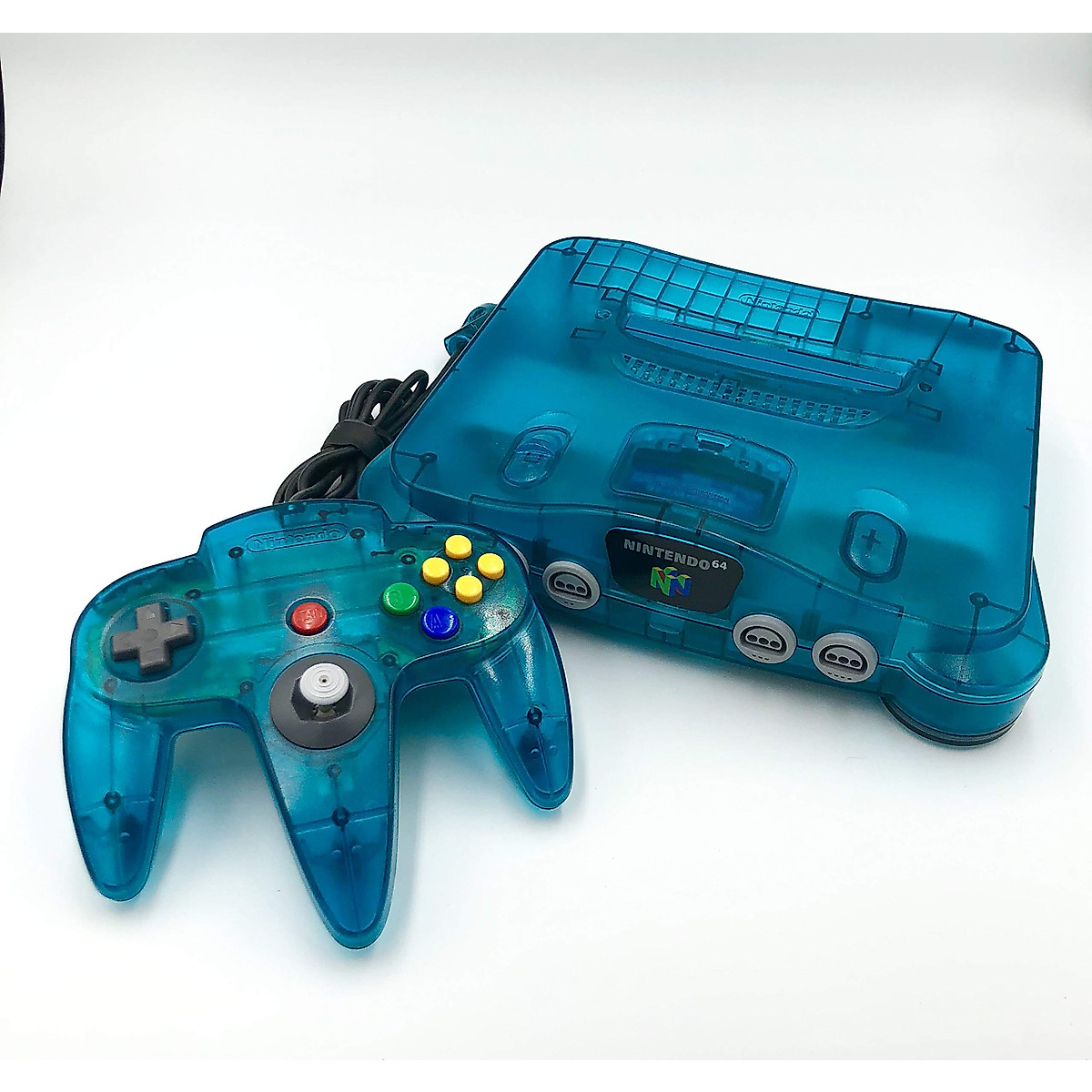 Nintendo 64 System - Video Game Console - Ice (Renewed)