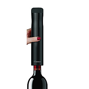 Rabbit Automatic Electric Corkscrew Wine Bottle Opener, One Size, Shiny Black