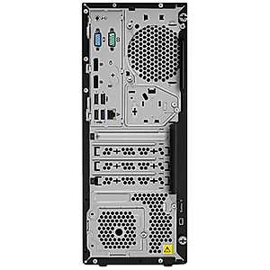 Lenovo ThinkCentre M720t Tower PC Bundle with Intel Core i7-8700 6-Core CPU, 32GB DDR4 RAM, 1TB NVMe SSD, Windows 10, 24 GEN3 Monitor, Keyboard, Mouse