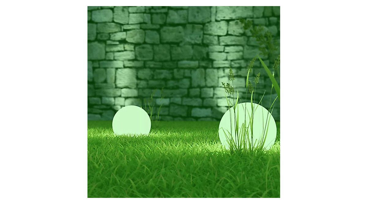 Modern Home LED Glowing Sphere - 12" Remote Controlled