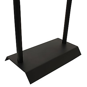 JVL 11-324 Lambeth Contemporary Fireside Companion Arch Tool Set, Steel, Black, 23 x 14 x 66 cm, 4 Pieces …