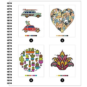 Brain Games - Color by Number: Stress-Free Coloring (Orange)