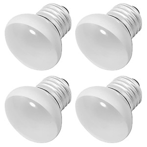 SQXBK R14 Reflector Floodligh 4PCS 120V 40W E26 R14 Reflector Type Replacement Light Bulbs E26 Standard Screw Base Reflector Bulb
