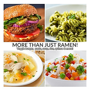 Mini Electric Hot Pot for Cooking: Portable Ramen Cooker: 5-in Multi-Functional Self Heating Pot, Non-Stick Electric Pot for Pasta, Noodles, Soup, Eggs, Portable Cooking Pot, Lazy Pot