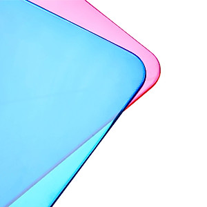 Amazon Basics Plastic Clipboards, Assorted Color , Pack of 6