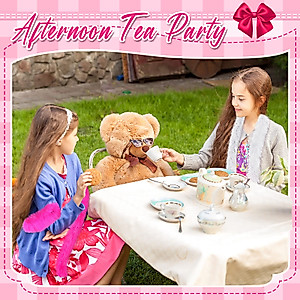 Jexine 8 Pcs Feather Boas Bulk Artificial Fluffy Boas Decor for Wedding Costume Dress Tea Party Supplies(5 Ft,Pink, Rose, White)