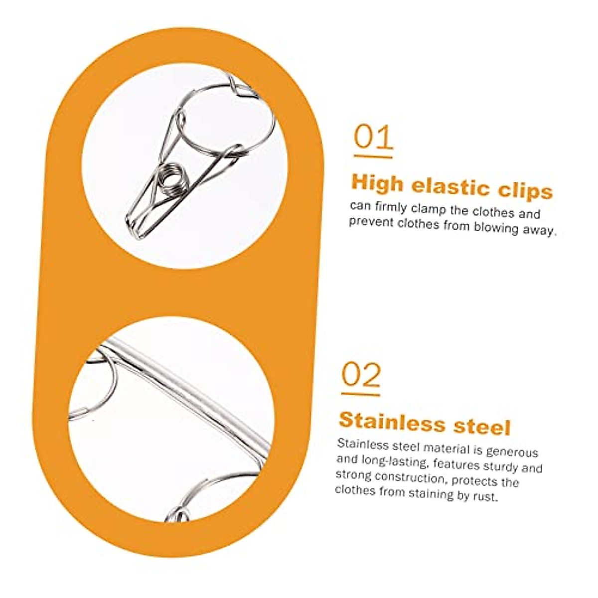 Cabilock 6 Pcs Multi Clip Drying Rack Collapsible Clothes Drying Rack Lingerie Hangers Dryer Portable Drying Hanger Socks Hook Socks Drying Hanger Underwear Drying Racks Windproof Clips Bra