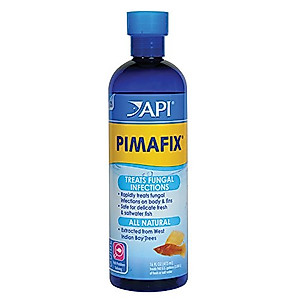 API PIMAFIX Antifungal Freshwater and Saltwater Fish Remedy 16-Ounce Bottle