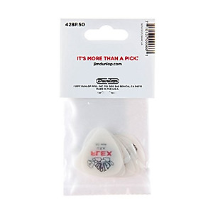 Dunlop Dunlop Tortex Flex Standard .50mm Red Guitar Pick-12 Pack
