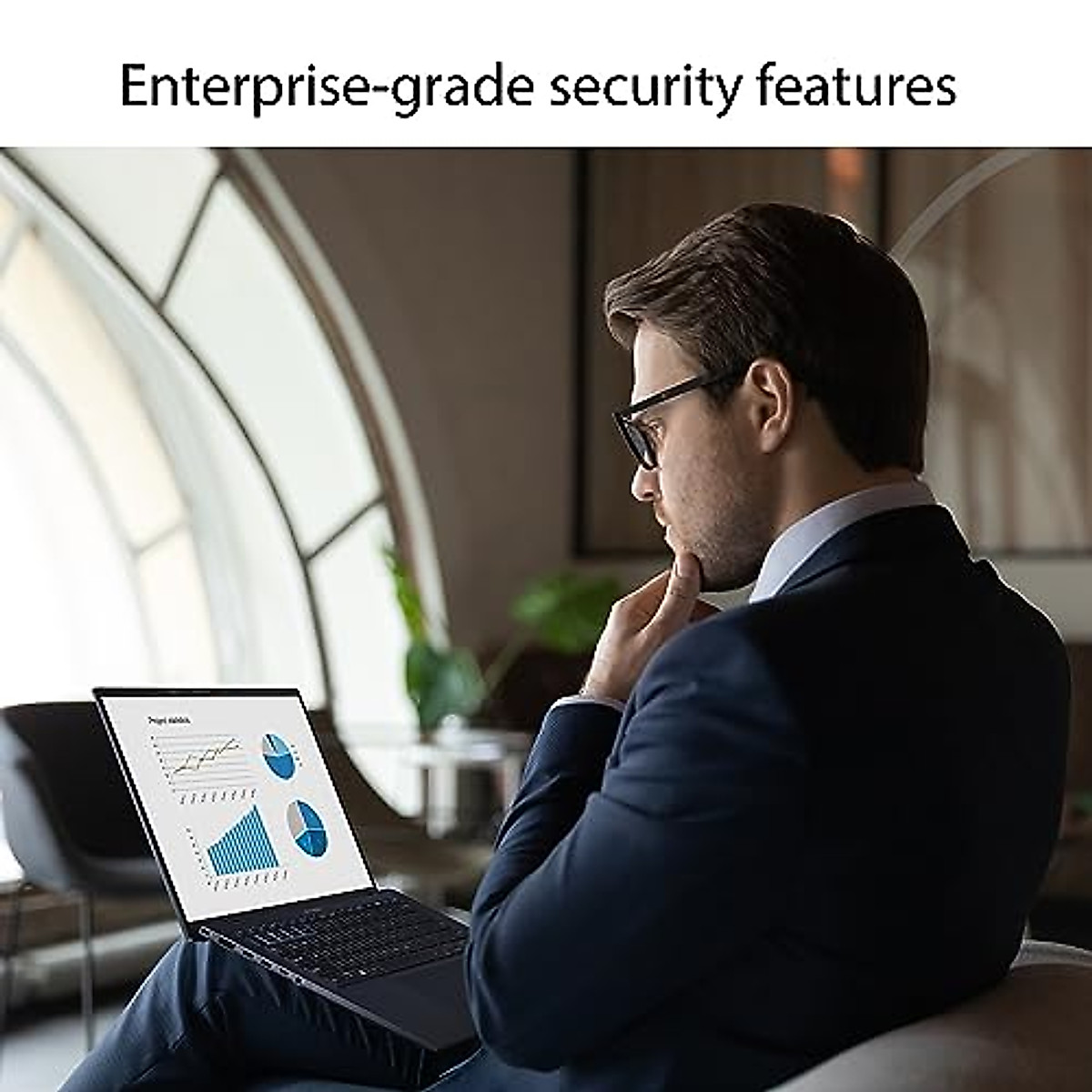 ASUS ExpertBook B9 OLED Ultralight Business Laptop, 14” OLED Display, Intel vPro® Essentials with Intel® Core™ i7-1355U, 1TB SSD, 16GB RAM, Win 11 Pro, All-Day Battery Life, Star Black, B9403CVA-XVE75