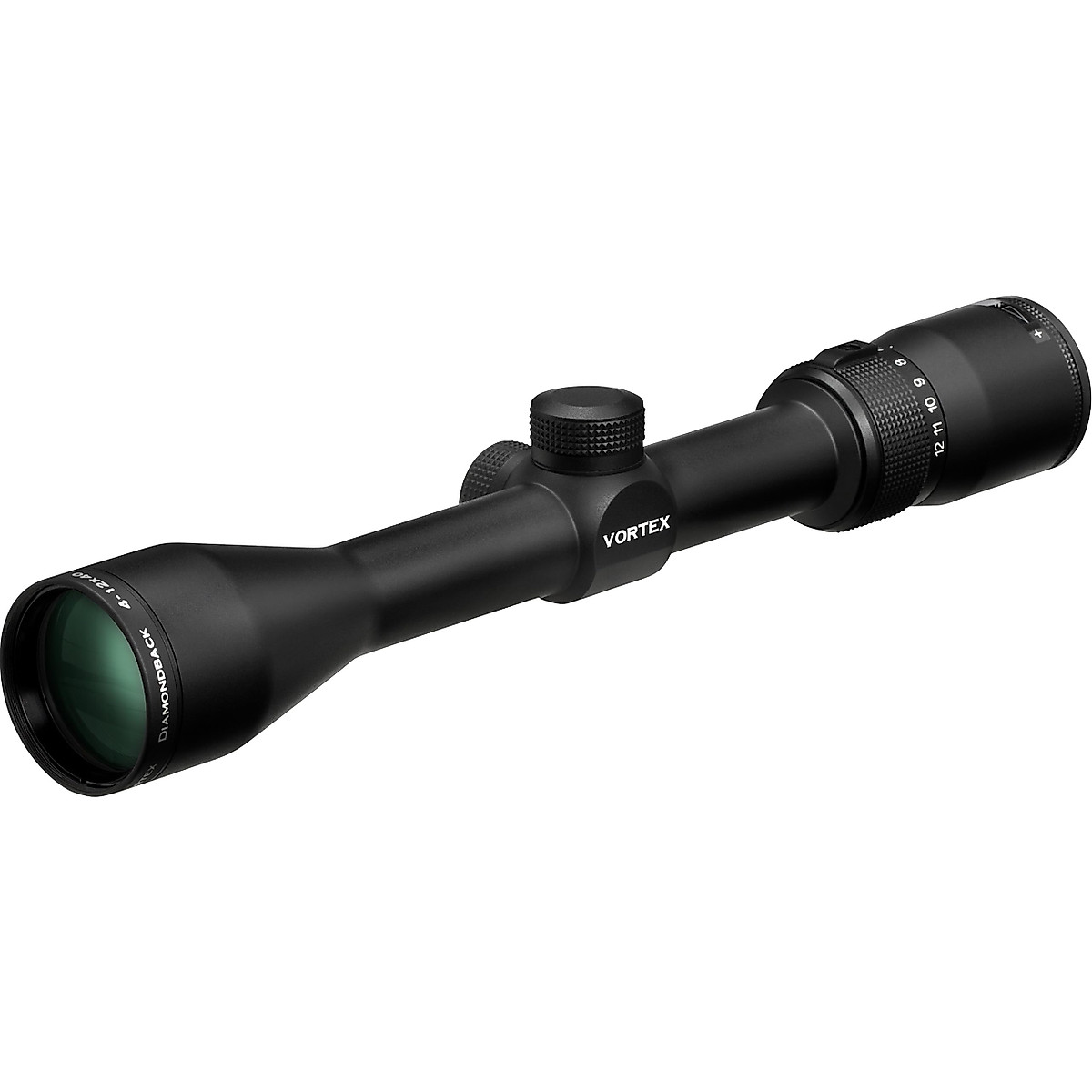 Vortex Optics Diamondback 4-12x40 Second Focal Plane Riflescope - Dead-Hold BDC Reticle (MOA) , Black