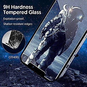 Fotbor for iPhone 12 Pro Max Privacy Screen Protector, Privacy Screen Protector for iPhone 12 Pro Max [2X Anti-Spy] Shatterproof 9H Tempered Glass Film for Apple iPhone 12 Pro Max 6.7" (2 PACK)