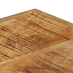 BUKSCYJS Coffee Table,Elevating Coffee Table, Adjustable Storage Coffee Table Suitable for Living Room, Office, Balcony, Family Living Room 35.4"X17.7"X13.8" Solid Mango Wood