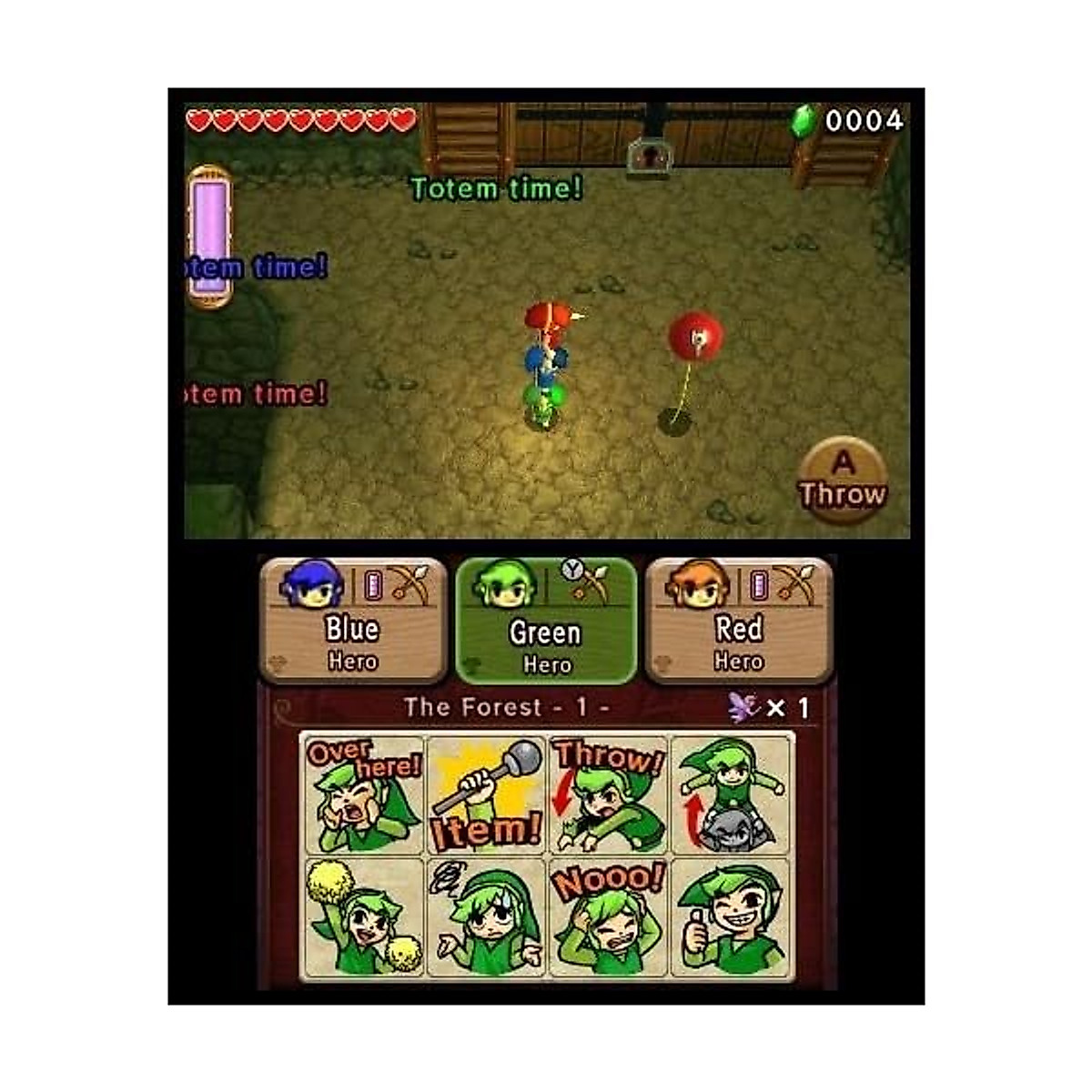 The Legend of Zelda Tri Force Heroes (Nintendo 3DS)