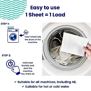 "Naturali Eco Travel Laundry Detergent Sheets - 5-Pack: Compact, Convenient, Cruise Ship Essentials; Sink & Hand Wash Soap; Must-Have for International & European Travel