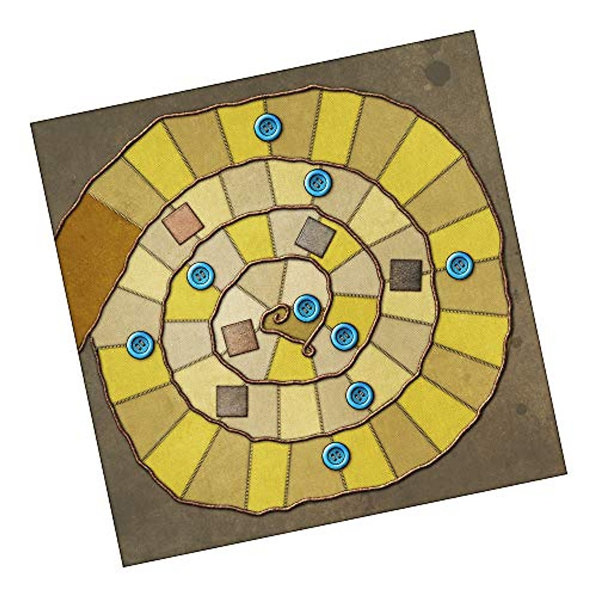 Patchwork | Strategy / Puzzle Game | Family Board Game | Two Player Game for Kids and Adults | Ages 8 and up |Average Playtime 30 Minutes | Made by Lookout Games , Brown