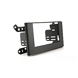 Scosche TA2121B Compatible with 2016-Up Toyota Tacoma Premium Model ISO Double DIN w/ Pocket Dash Kit Black