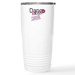 CafePress Dance Mom AKA Stainless Steel Travel Mug 20 oz. Insulated Stainless Steel Coffee Tumbler