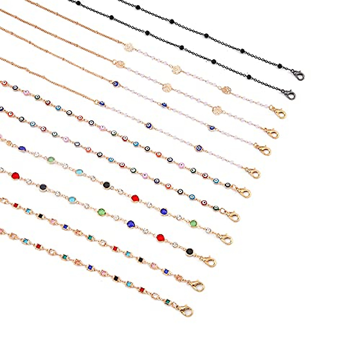 1 Pieces Eyeglass Chain Sunglasses Eyewear Strap Mask Chain Holder for Women Reading Glasses Chain Retainer